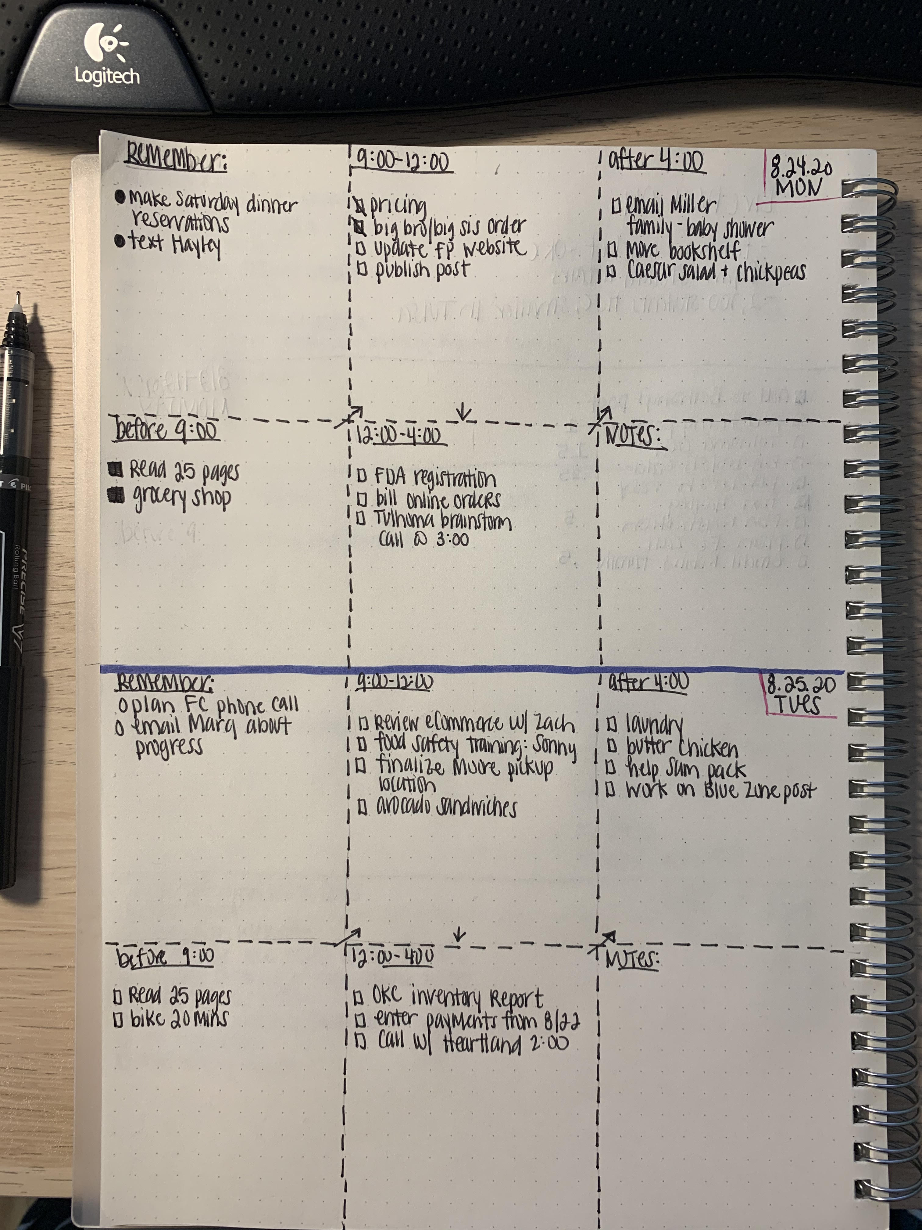 How to Keep Your Plans and Thoughts Organized – tulhoma